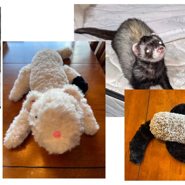 Fuzzy Ferret Amigurumi CROCHET PATTERN Digital PDF File Download - Etsy