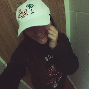 Do Nothing Club Hat White - Etsy Australia