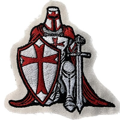 Knight Templar or Crusader Digital Machine Embroidery Design 4x4, 5x5 ...