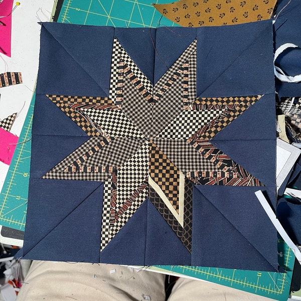 Outline Star Foundation Paper Piecing Pattern, FPP, PDF Download ...