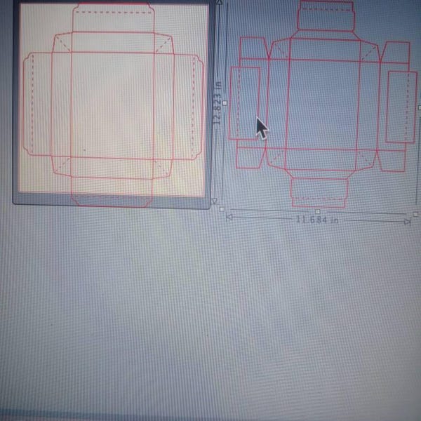 Hexagon Box Template SVG - 6-sided Box Polygon Gift Box SVG Cricut ...