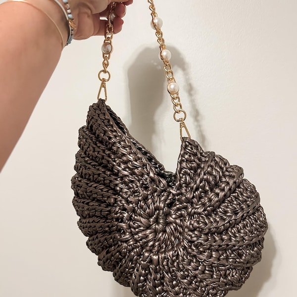 Sea Shell Crochet Bag Pattern. Instant Download. - Etsy