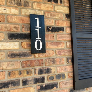 Hanging House Number Sign Driveway Address Sign Signpost - Etsy