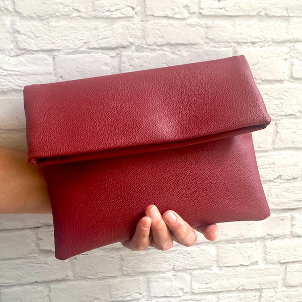 Fold Over Clutch Sewing Pattern, Beginner Friendly (PDF Pattern) - Etsy