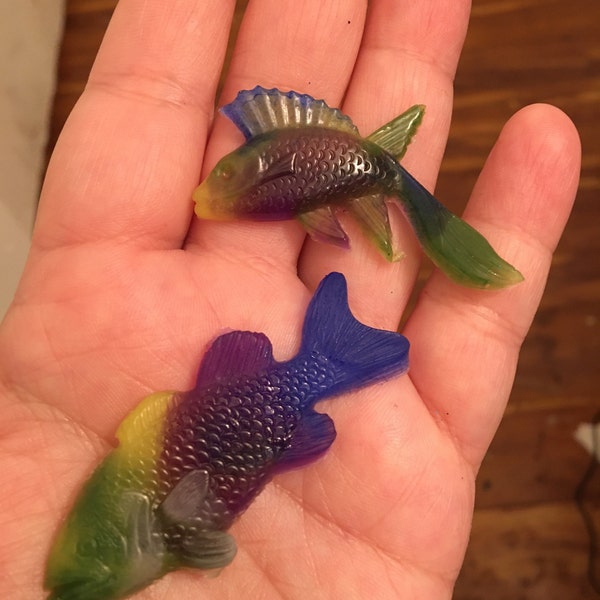 Silicone Fish Mold - Food Safe Fondant Chocolate Candy Gum Paste Mold ...