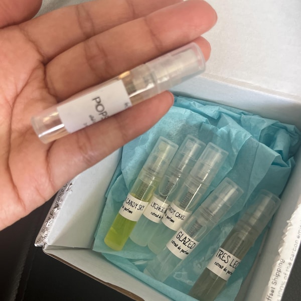 Perfume Samples Perfume Discovery Set Five Mini 3 Ml Perfumes