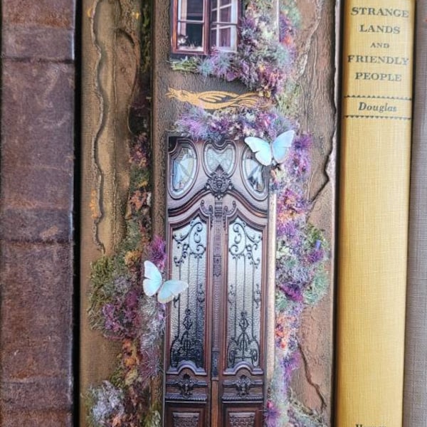 Custom Antiqued Bookshelf Insert/samples of Some Custom Creations/old ...