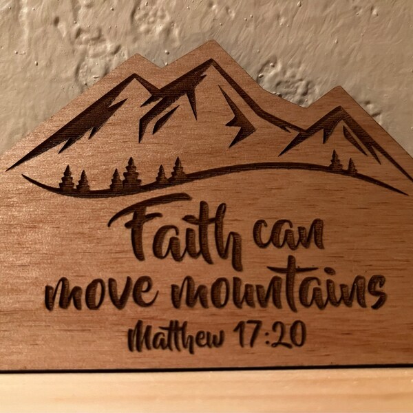Bible Verse Wall Art Alder Wood Sign | Custom Christian Scripture Signs ...
