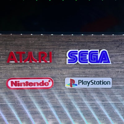 Nintendo Video Game Logo Sign 8.5in 3D Printed, Man Cave, Game Room ...