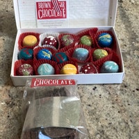 Artisan Chocolate Bon Bons. 15 Piece Box. Gluten Free. Simple ...