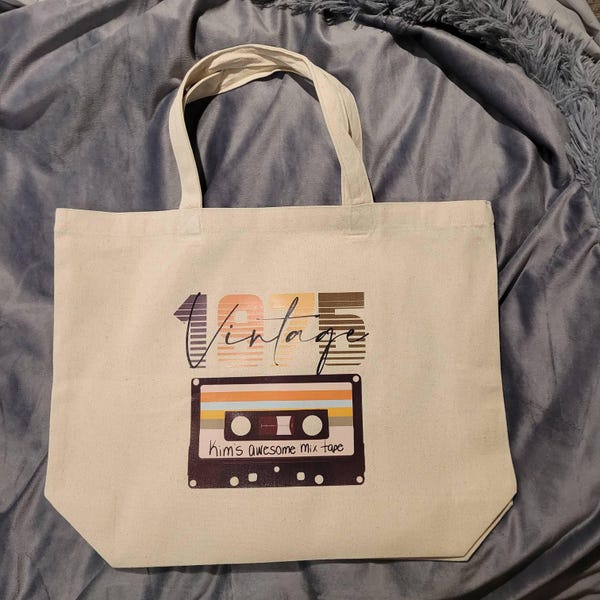 Vintage 1974, 1970s Design, Retro Typography, Vintage Cassette Tape ...