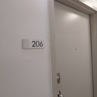 Custom Door Numbers. Modern Apartment Numbers. Hotel Room Number Sign ...