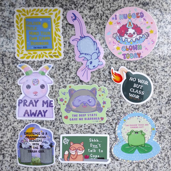 Chicken Nugget With a Knife Sticker I Chicken Nuggies Sticker I Chicken ...