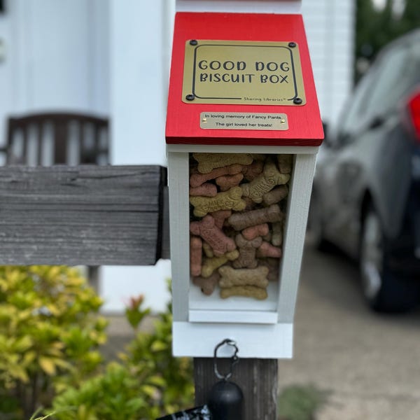 Good Dog Biscuit Box From the Family of the Founder of the Little Free ...