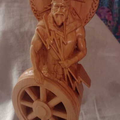 Goetia King Paimon Witchcraft Figure, Paimon Figure, Paimon Pagan ...