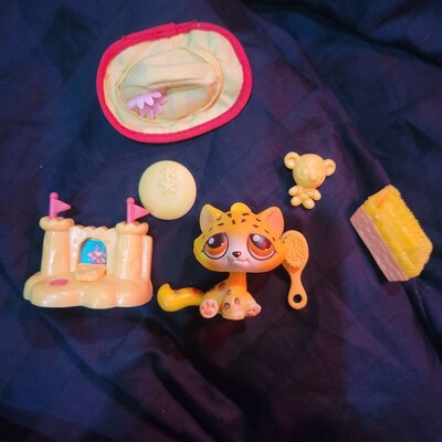 Littlest Pet Shop LPS Lot of 10 Pc Accessories in Gift Bag - Etsy