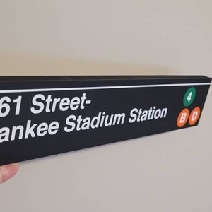 Rockaway Park-beach 116 Street Station New York City Subway Sign Wood ...