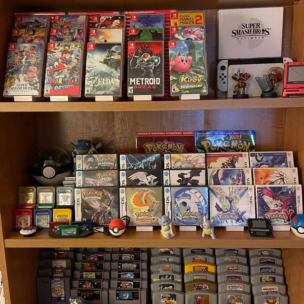 40-pack of Retro Game Stands (displays 240 Games!) - Etsy