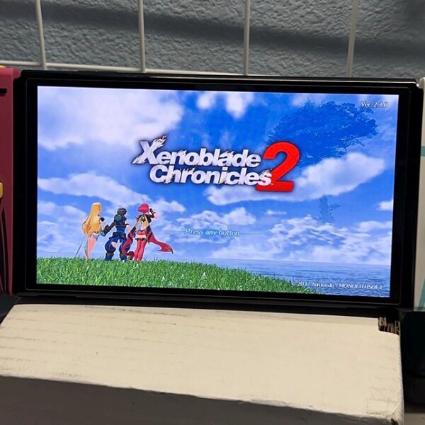 Custom Xenoblade Chronicles Mythra Pyra Themed Nintendo Switch Joy-con ...