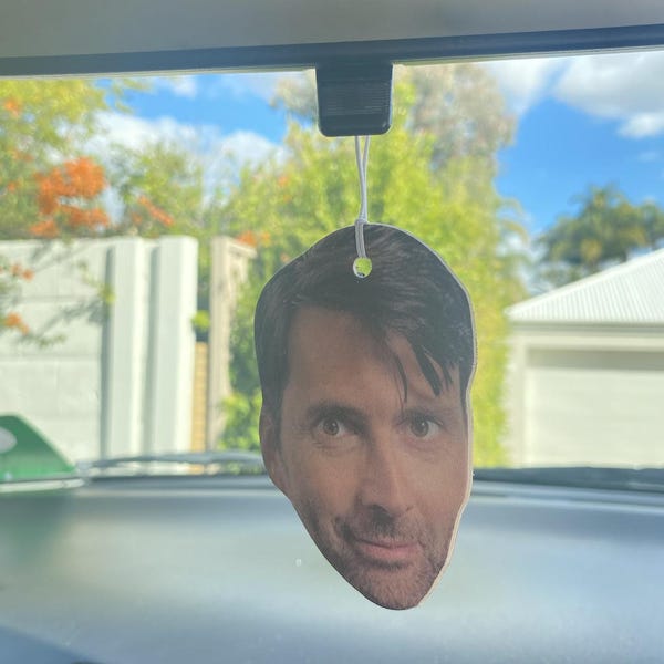 David Tennant Car Air Freshener Actor Air Freshener Doctor Who Air ...