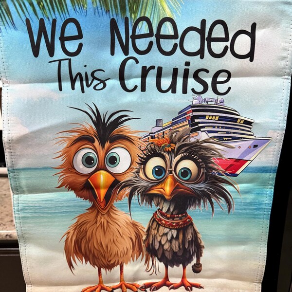 Magnetic Cruise Flag, Cruise Door Decoration, Older Woman Cruise Banner ...