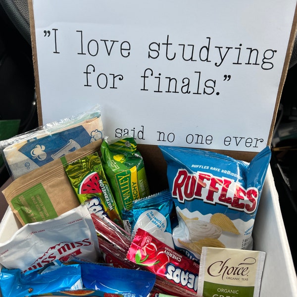Finals College Care Package - Custom College Care Package - College ...