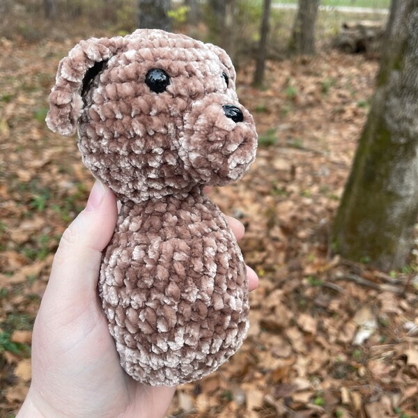 Reggie Pup Snuggler *ENGLISH* PDF Crochet Pattern Amigurumi Handmade ...