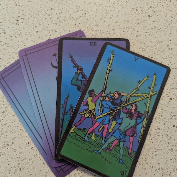 Create Your Own Tarot Deck With 78 Printable Blank Tarot Card Templates ...