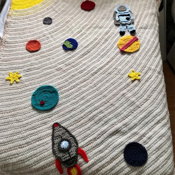 Space Odyssey Applique Pack- Crochet Pattern - Digital Download - Etsy