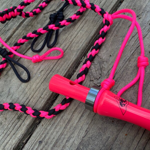 Custom Paracord Call Lanyard Black and Desert Camo Duck/goose - Etsy