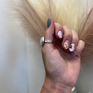 6mm and 4mm Recovery Symbol Metal Design 2 Stamp Set Supply - Etsy