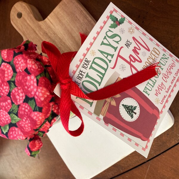 Christmas Jam Gift Tag, Jam Packed With Fun Holiday Teacher Staff ...