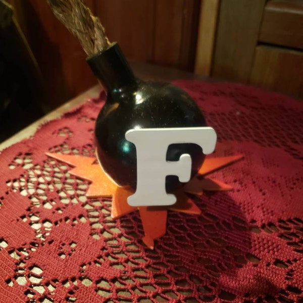 F-bomb Steel Sculpture for Desk Top, Table, or Shelf - Etsy