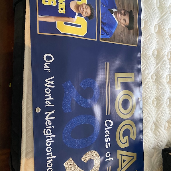 Class of 2024 Graduation Photo Banner ~ Congrats Grad Personalized ...