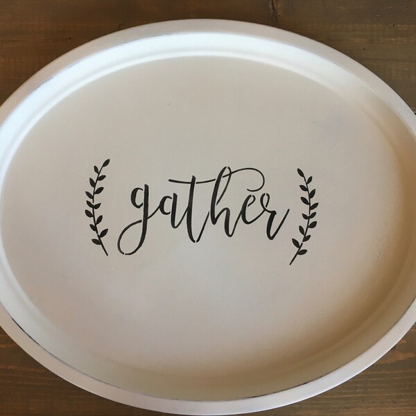 Farmhouse Stencil, Gather Stencil, Mylar Reusable Stencil, Gather With ...
