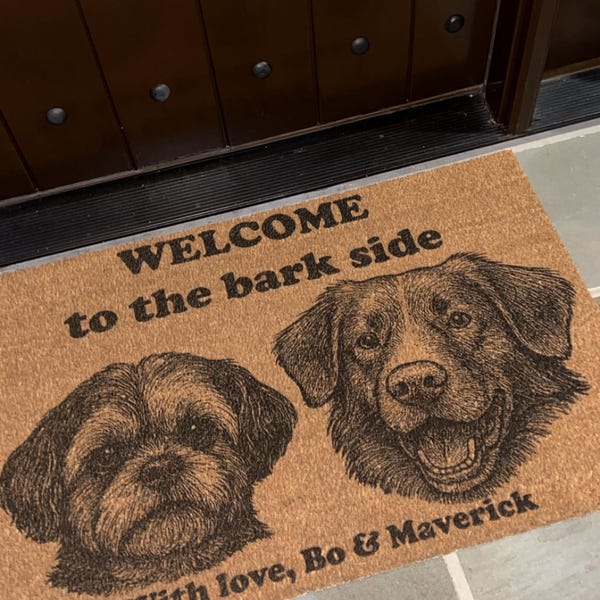 Unwelcome Bat Style Gift, Dark and Gothic Doormat, Gothic Mat Home ...