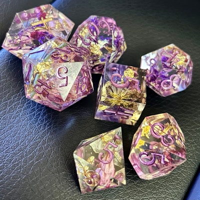 Channel Divinity 7 Piece D&D Dice Set - Etsy