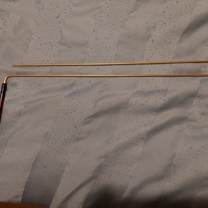 Solid Copper and Brass Dowsing Rods for Tracing Spritual - Etsy