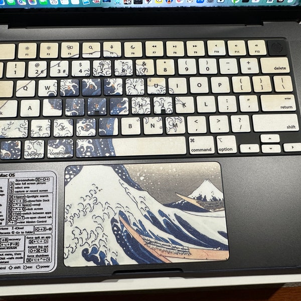 Rainbow MacBook Skin Map MacBook Decal MacBook Sticker World Map ...