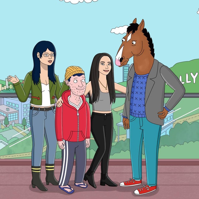 Get Your Own Bojack Horseman Custom Portrait - Personalized Cartoon Art