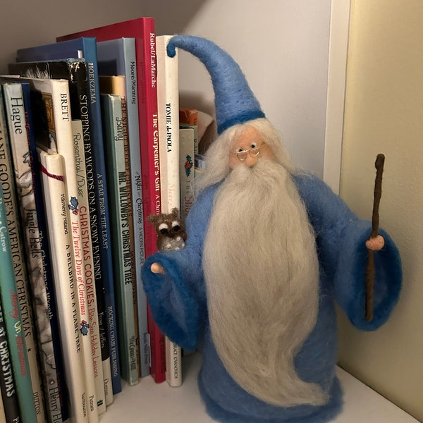 Unique Needle-felted Angel Tree Topper – Handmade Christmas or Year ...