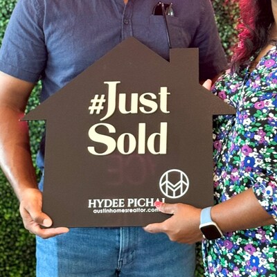 Just Sold House Shaped Sign, House Sign With LOGO, Sold Sign for ...