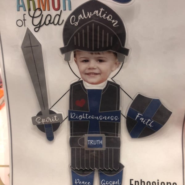 Armor of God Printable Activity, Bible Lesson, Ephesians, Sword of the ...