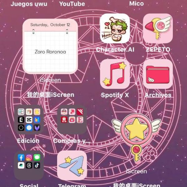 Magical Girl: Kawaii Anime Wallpapers, Icons and Widgets for Ios ...