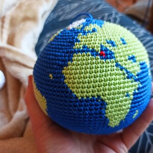 PATTERN Crochet Globe, World, Earth Amigurumi - Etsy