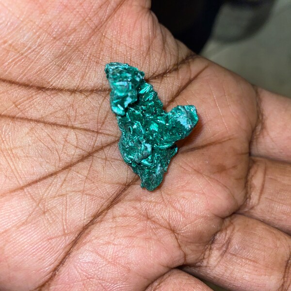 Raw Malachite Stone - Velvet Malachite Crystal - Rough Malachite ...