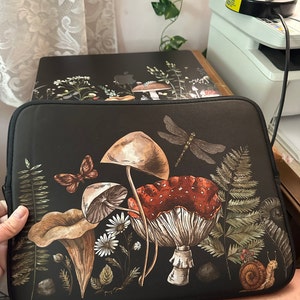 Cottagecore Laptop Bag, Witchcraft Laptop Case, Goth Laptop Sleeve ...