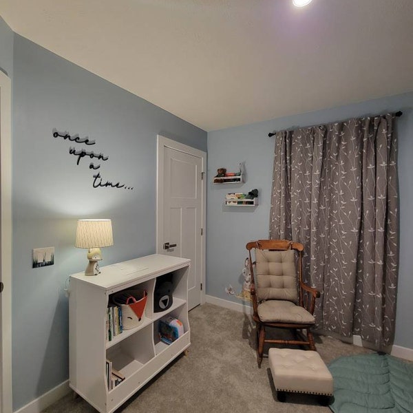 Once Upon a Time Cut Out, Nursery Wall Decor, Reading Wall, Fairytale ...