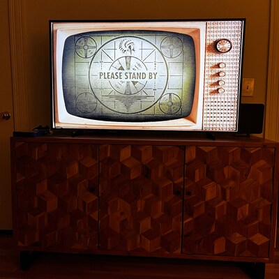 Vintage Samsung Frame TV Art, Blank Turned off Retro Tv Photo, 529 ...