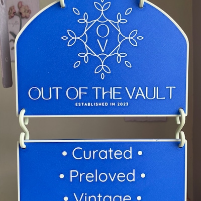 Personalized Sign for Hanging on Pop up Tents, Market Displays, Custom ...